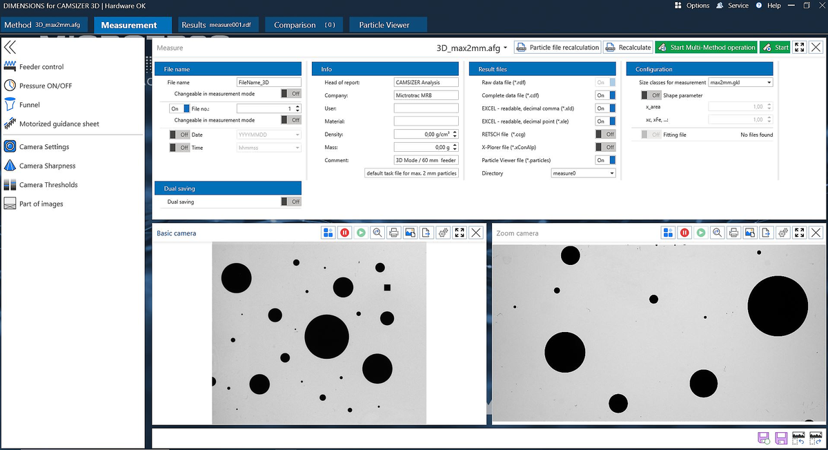 Particle Analyzer | CAMSIZER 3D | MICROTRAC